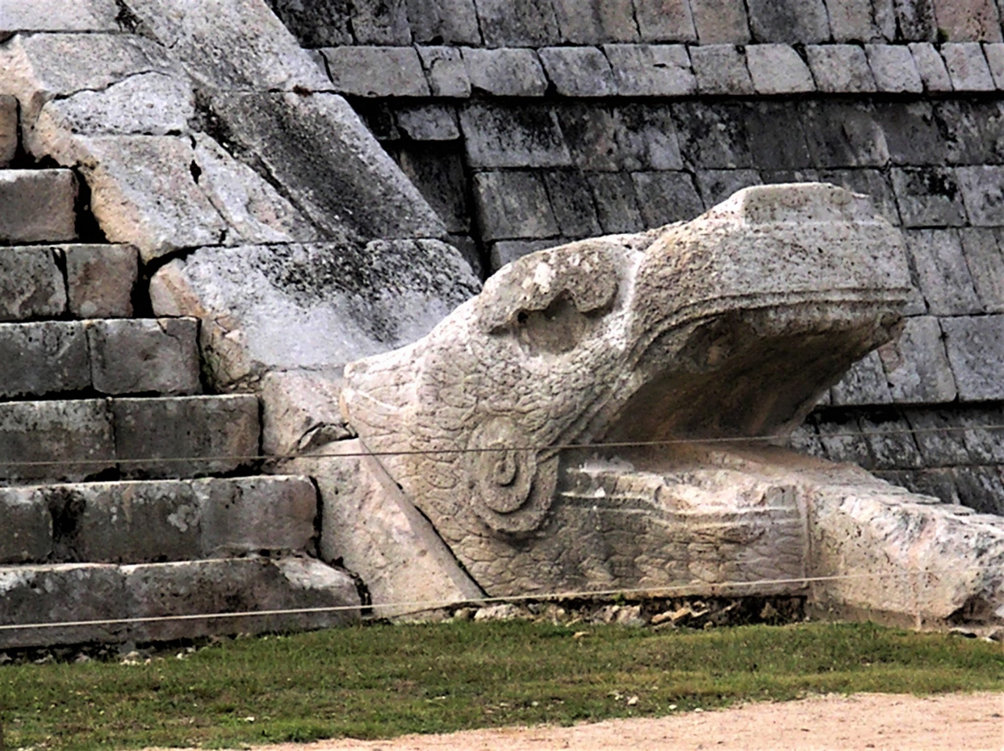 Serpent Stairway at Chichen Itza, Yucatan , Mexico. – Inika Art