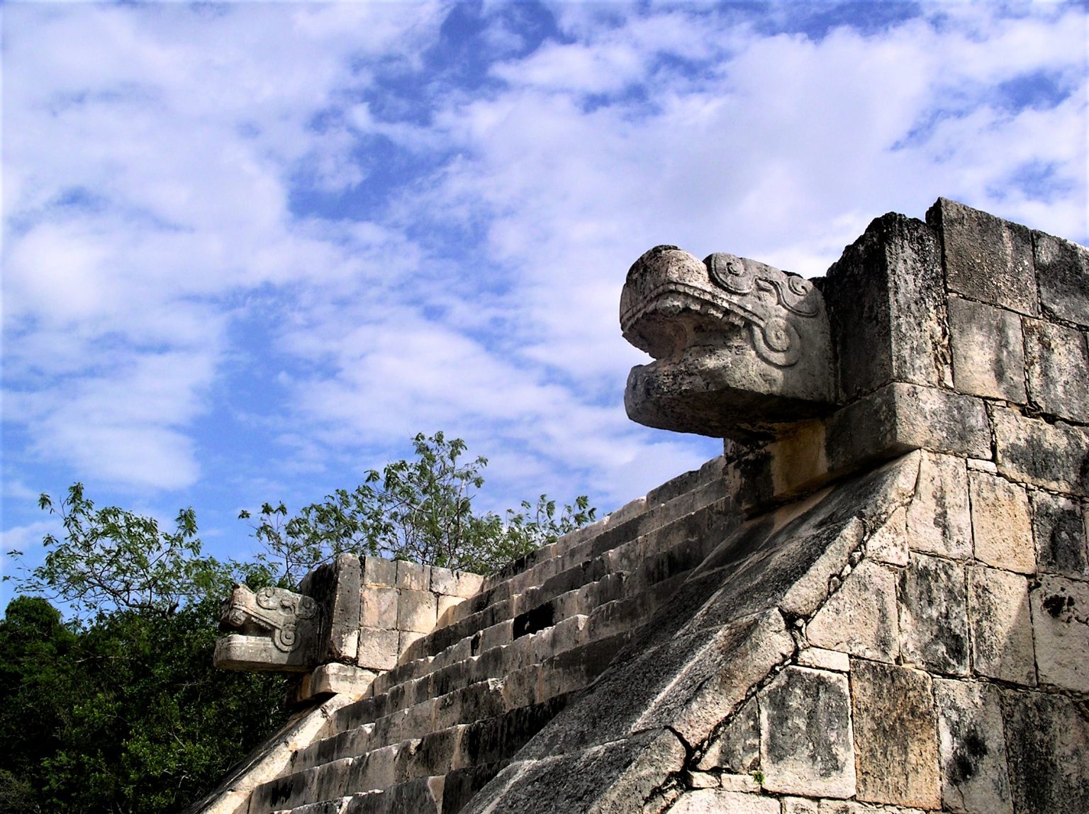 Temple of the Feathered Serpent at Chichen Itza, Mexico – Inika Art