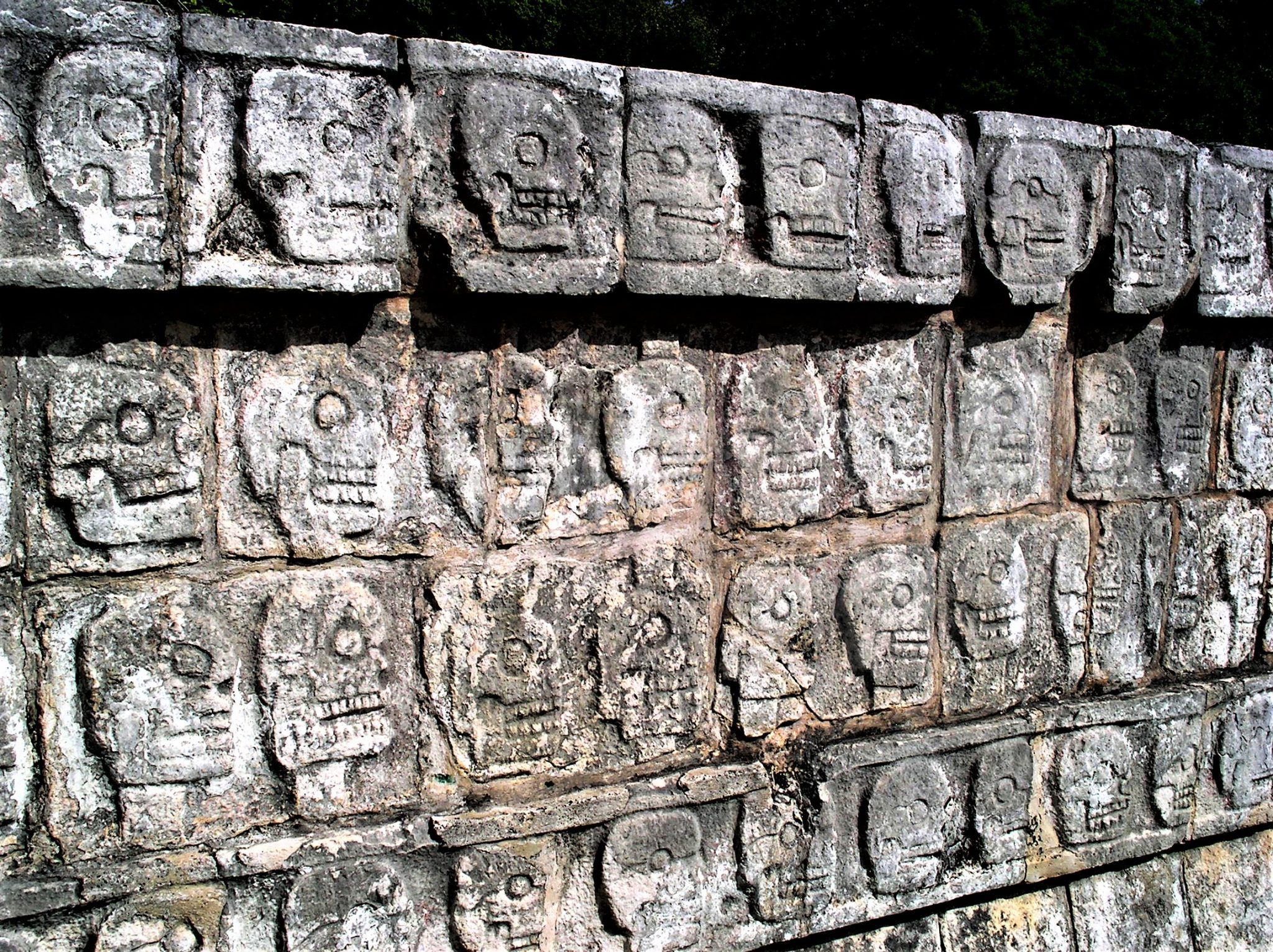 Stone Skull Rack , Chichen Itza -Yucatan, Mexico – Inika Art