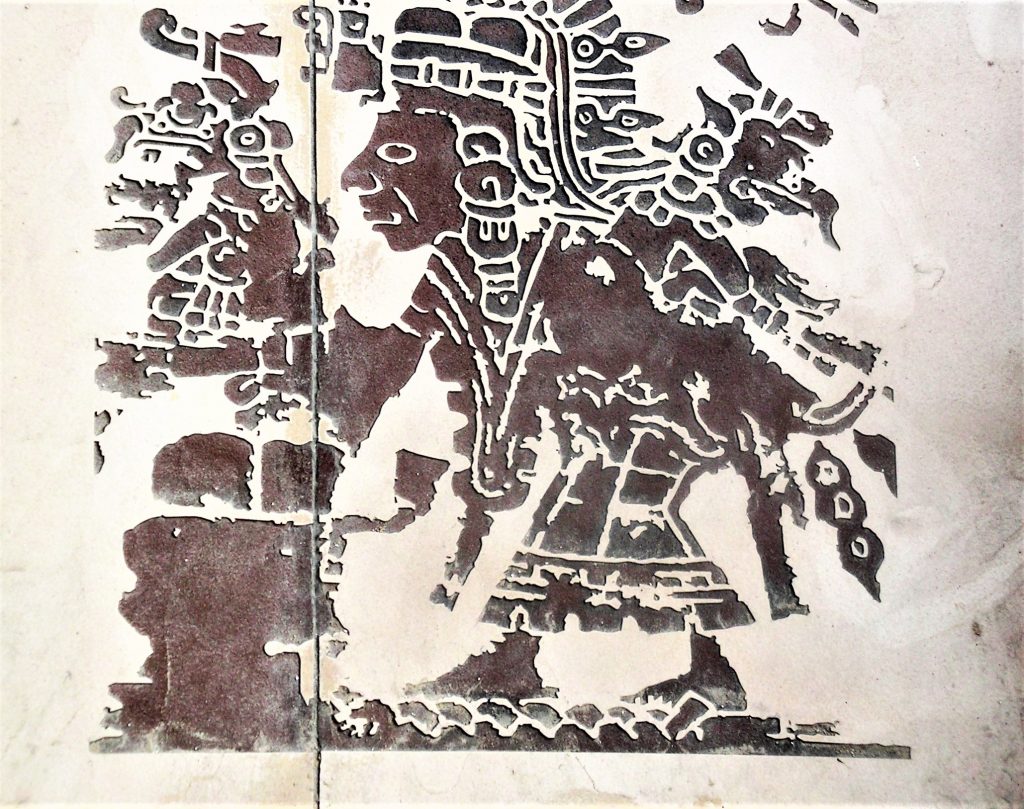 Image of a Mayan God at Tulum, Mexico – Inika Art