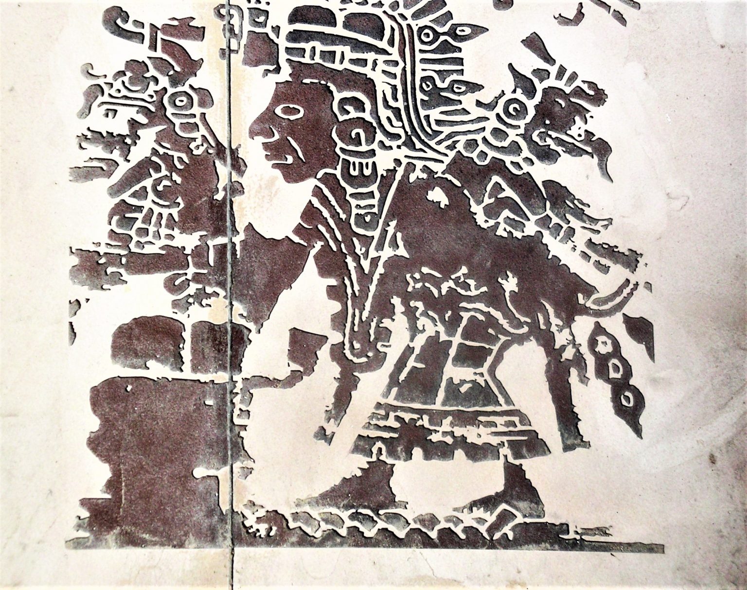 Image of a Mayan God at Tulum, Mexico – Inika Art